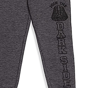 STAR WARS Darth Vader Little Boys Fleece 2 Pack Jogger Pants Black/Grey 6