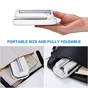 Cell Phone Stand Adjustable Desktop Phone Holder Tablet Stand for Desk Foldable Phone Stand for Desk Cell Phone Holder for Desk for 13 12 11 Pro Xs Max Xr X 8/Galaxy Samsung All Smartphones