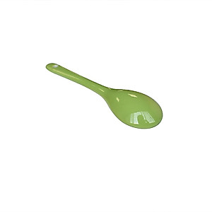 Xmomx 6 pcs Porcelain Egg Spoons Tea Spoon Ceramic Spoons 4.7 inch Coffee Dessert Yogurt Tea Milky Green