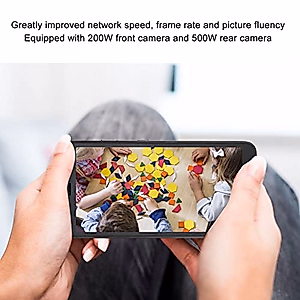 Zyyini Mate48 Pro Unlocked Phone, 5.45inch Full Screen Face Recognition Smartphone, Dual SIM, 2G/32G, Dual Camera Ultrathin 3G Gaming Cell Phone for Android 6, Support 128GB Memory Card (Black)