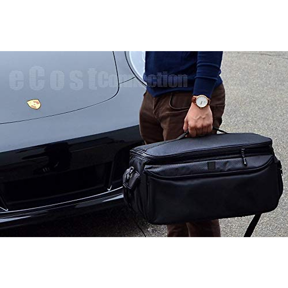 eCostConnection Extra Large Soft Padded Water Resistant Camcorder Equipment Gadget Bag/Case for Canon XA10, XA20, XA25, XH-G1s, XL2 and More Cameras Camcorders and DSLR