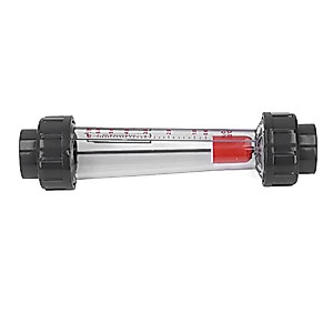 Water Meter, High Accuracy ABS Plastic Tube Design Liquid Meter 0.6‑6mh Water Flowmeter