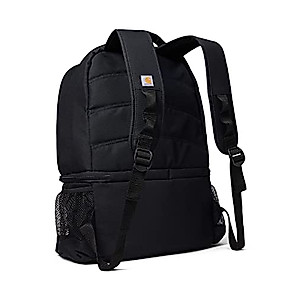 Carhartt Gear B0000303 Insulated 24 Can Two Compartment Cooler Backpack - One Size Fits All - Black