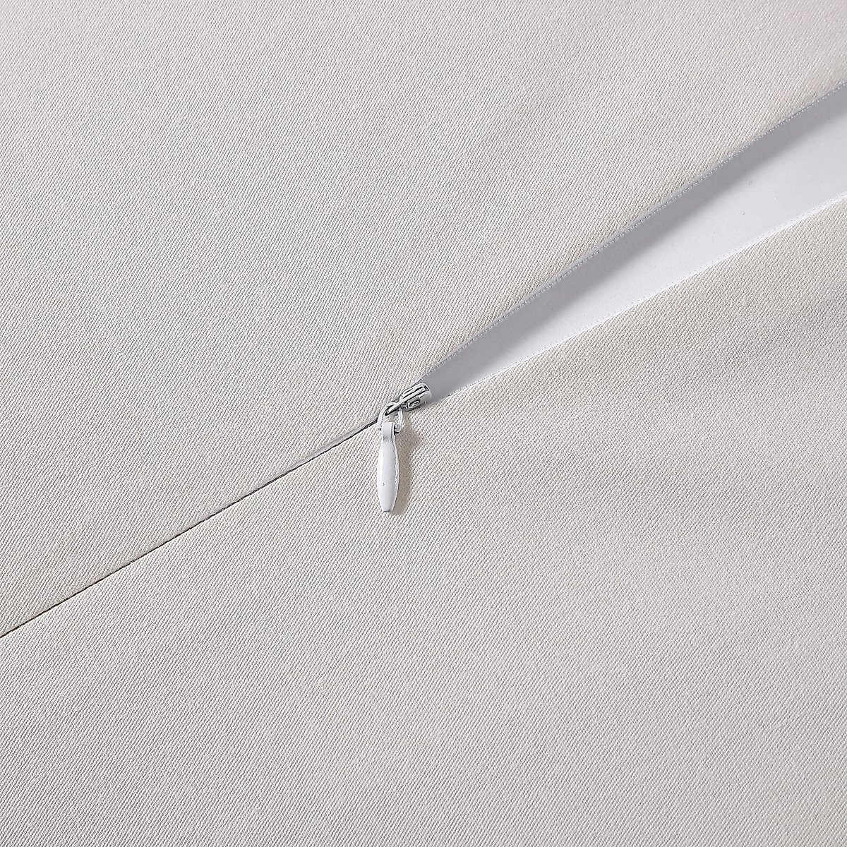 HiEnd Accents Chenille Herringbone 3 Piece Super Queen Duvet Set, Light Tan, Timeless Classic Modern Rustic Woven Tweed Luxury Bedding Set, 1 Duvet Cover and 2 Pillowcases