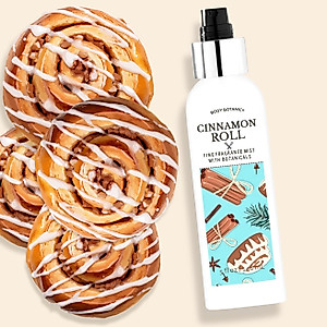 Cinnamon Roll ALCOHOL-FREE Perfume Fine Fragrance Mist by Body Botanic 5 Fl Oz 148 Ml ~ the Irresistibly Yummy Scent of Cinnamon Buns drizzled with Vanilla Buttercream Icing