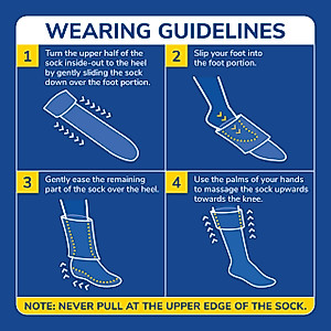 Dr. Scholl's Women Graduated Compression (1pk) Socks, Multi-colored, Women s Shoe Size 4-10 US