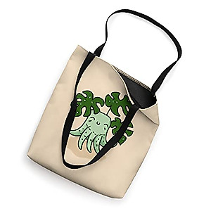 Tentacle Hugs and Monstera Love: Show Your Quirky Style Tote Bag