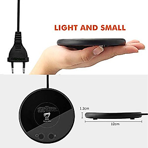 Smart Coffee Mug Warmer, Electric Beverage Warmer,with Two Temperature Control for Office or Home Use with Electric Cup Beverage Plate for Cocoa/Tea/Water/Milk/Candle Warmer Plate