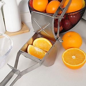 MyLifeUNIT Heavy Duty Commercial Potato Ricer, Stainless Steel Business Potato Ricer and Masher