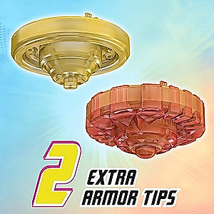 Beyblade Burst QuadStrike Light Ignite Battle Set, with Beyblade Stadium, 2 Spinning Tops, and 2 Beyblade Launchers, Toys for 8 Year Old Boys & Girls & Up (Amazon Exclusive)