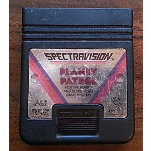1983 Audio Visual By Spectravideo International, Ltd. Spectravideo Planet Patrol Game Cartridge #Sa-202 for Atari and Sears Video Game Systems (Atari 2600 & Sears System That Takes Atari 2600 Games)