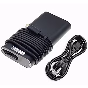 90W USB Type C Charger for Dell Latitude: Laptop Power Adapter for Latitude - 5480 7490 7480 7390 Latitude 13 7370 12 7275 11 5179 11 5175 XPS 12 9250 20V 4.5A, AD065G2Uz