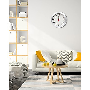 Hidden Camera Wall Clock, HD 1080P Security Spy Camera Clock with Motion Detection, Indoor Security Nanny Cam for Home Office, No Wi-Fi No Audio