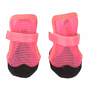 Dog Shoes, Rubber Sole Nonslip Comfortable Running Shoes for Winter Snowy Day Hot Pavement (M)