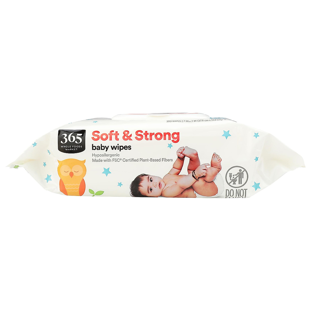 365 by Whole Foods Market, Refill Baby Wipes, 100 Count