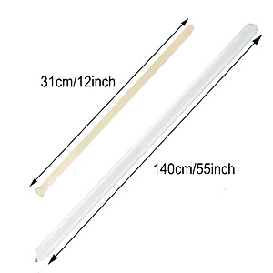 100Pcs 260 Balloons Clear Long Balloons for Balloon, Premium Quality Latex Twisting Balloons for Animals Modeling Christmas Birthday Wedding Party Decorations)