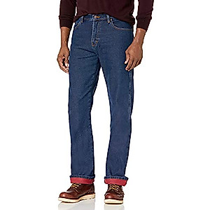 Dickies Men's Warming Temp-IQ Denim 5-Pocket Jean, Stonewashed Indigo, 36W x 32L