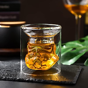 THUMBS UP Original Stormtrooper Glass, 8.5 x 9.3 x 9 cm, Transparent, STMTRPGLS