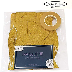 Rose Gold 92nd Birthday Banner, Glitter Happy 92 Years Old Woman or Man Party Decorations, Supplies