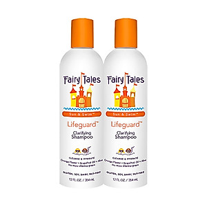 Fairy Tales Swim Shampoo for Kids - 12 oz - Made with Natural Ingredients in the USA - Chlorine Removal Swimmer Shampoo for Kids, No Parabens, Sulfates, or Synthetic dyes - 2 Pack