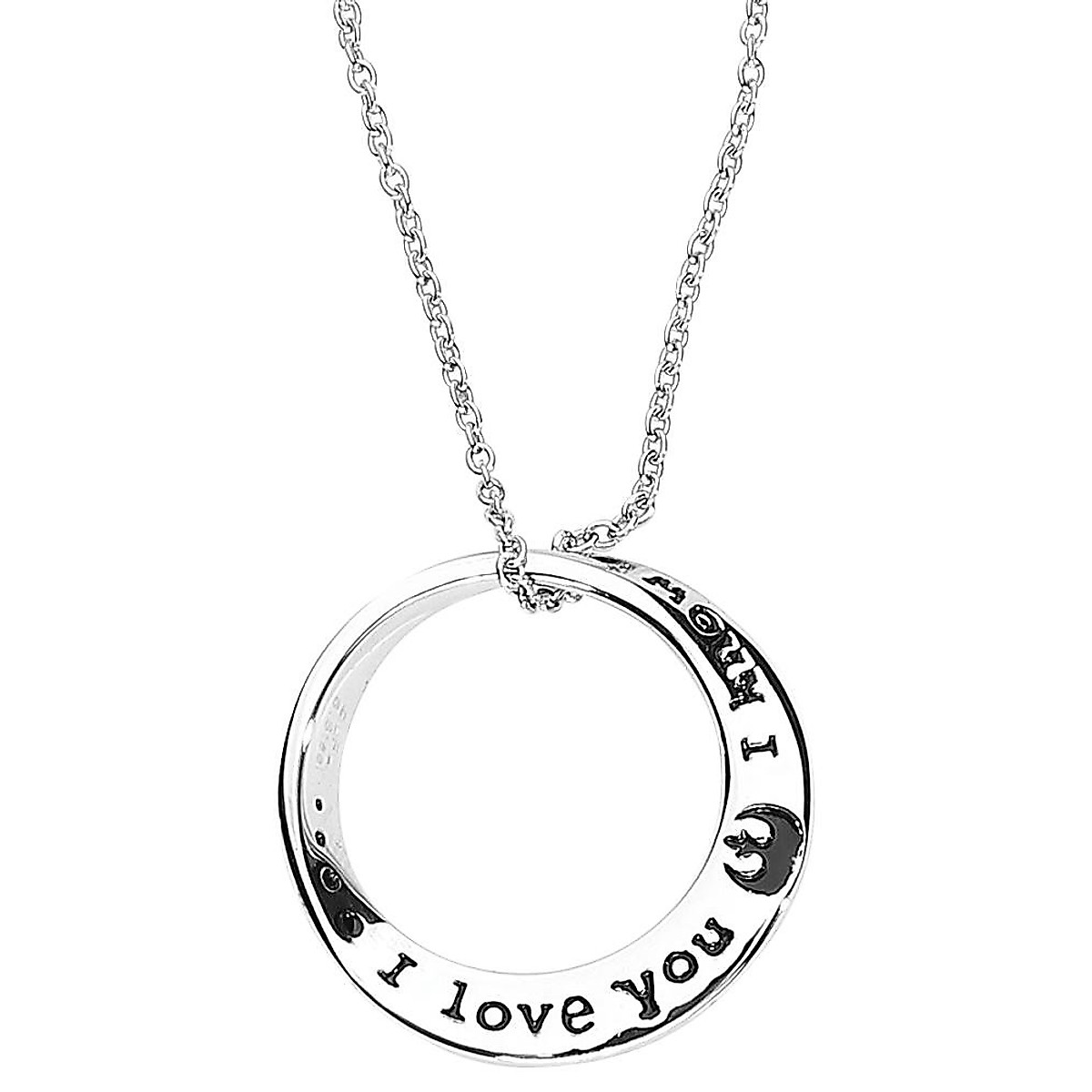 STAR WARS "I Love You I Know Mobius Necklace