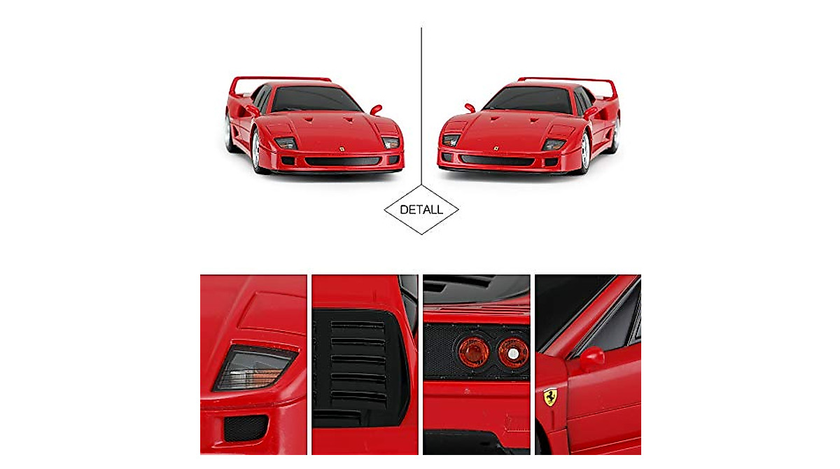 RASTAR Ferrari Toy Car - 1:24 F40 Remote Control