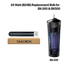 DAJOORON 24W (B24B) Replacement Bulb for Stinger BK300, BK500, Size:1.89" L x 0.96" W x 10.25" H
