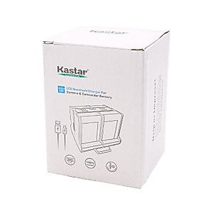 Kastar 2-Pack Battery and Quadruple Charger Compatible with Sealife FJ-SLB-SLB10A Battery, Sealife DC2000 Underwater Camera, WASPcam 9905 Wi-Fi, WASPcam 9906 CAMO, WASPcam 9907 4K