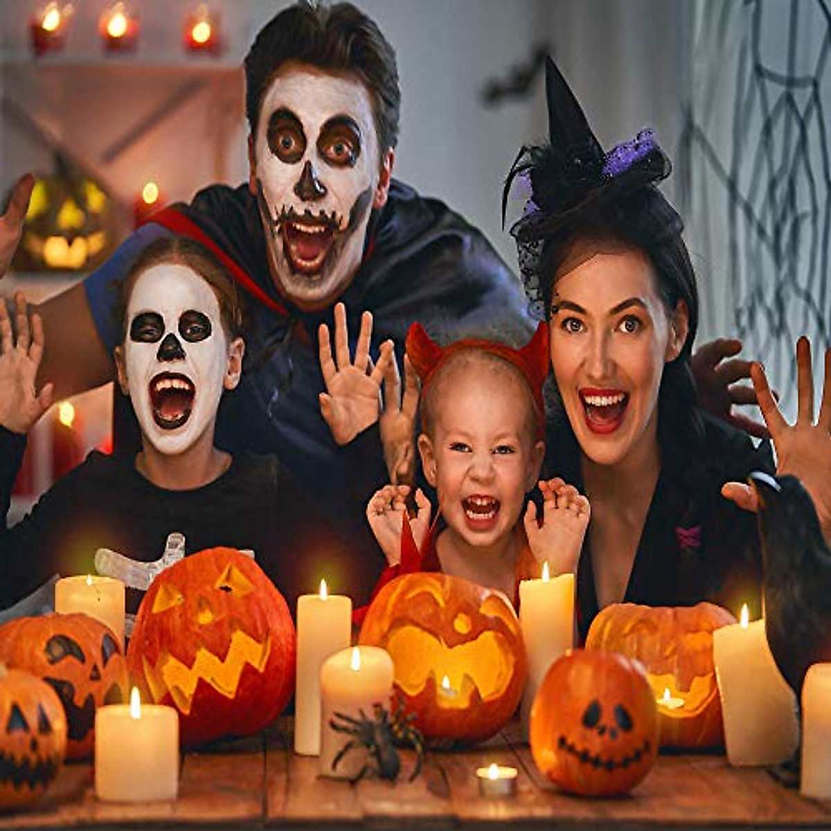 Stickit Graphix Pumpkin Carving Kit, 9 PCS Upgrade Pumpkin & Grimace Pattern Designed Handle Pumpkin Carving Tools Heavy Duty Stainless Steel Carver for Halloween Jack-O-Lanterns with Carrying Case