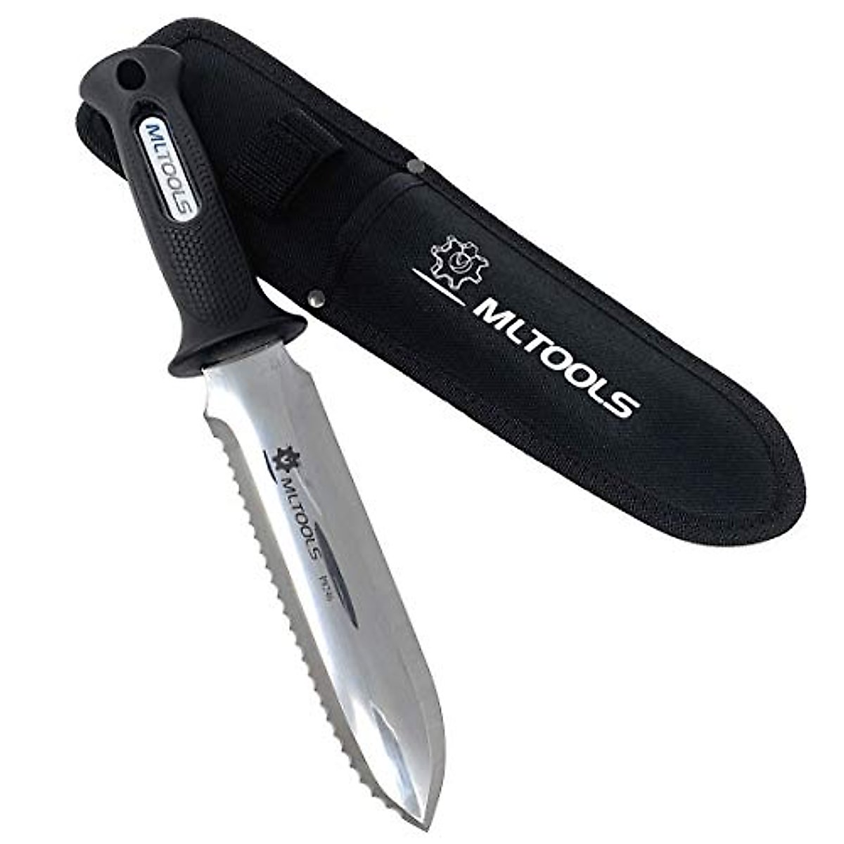 MLTOOLS | Hori-Hori Weeding & Digging Knife for Metal Detector | HD 12.5 inch | Ideal as Harvesting, Pruning, Japanese Gardening Knife, Camping, Hiking, Fishers, Utility, Hunting Knife | P8246