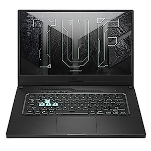 ASUS TUF Dash 15 (2021) Ultra Slim Gaming Laptop, 15.6" 144Hz FHD, GeForce RTX 3050 Ti, Intel Core i7-11370H, 8GB DDR4, 512GB PCIe NVMe SSD, Wi-Fi 6, Windows 10, Eclipse Grey Color, TUF516PE-AB73