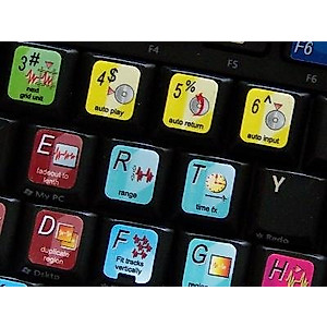NEW ARDOUR DIGITAL AUDIO WORKSTATION KEYBOARD STICKERS for DESKTOP, LAPTOP and NOTEBOOK