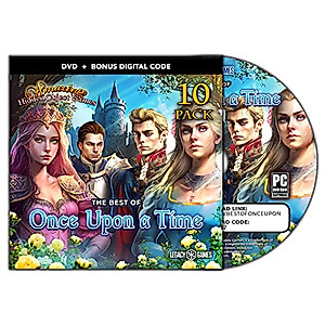 Amazing Hidden Object Games for PC: Best of Once Upon a Time, 10 Game DVD Pack + Digital Download Codes (PC)