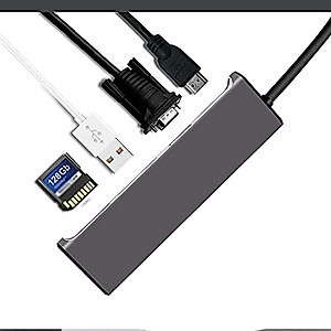 SHYPT Docking Station Expansion Notebook Type-C Docking Station Expands USB Adapter Mobile Phone Converter