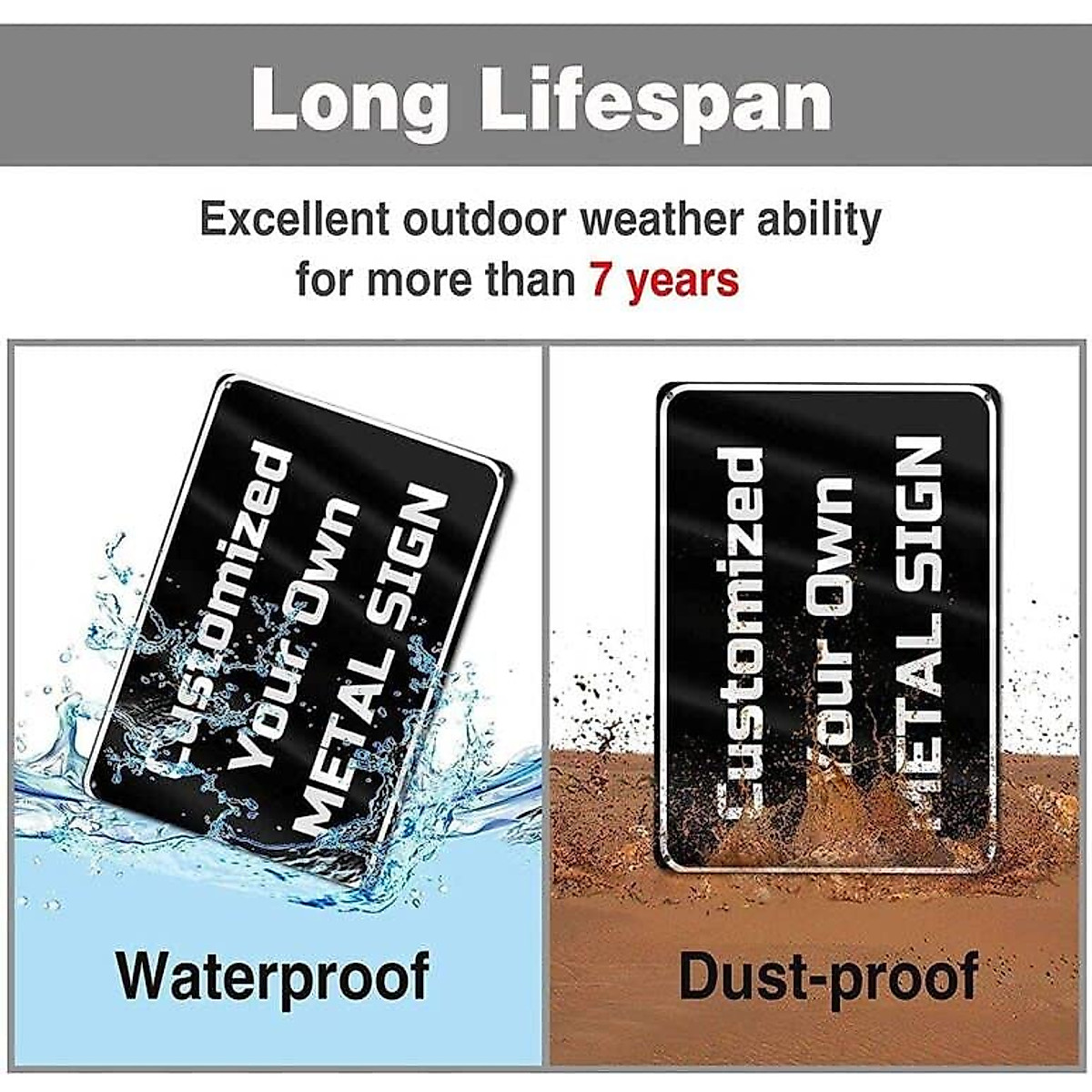 Metal Tin Sign State Prison Next Exit Do Not Pick Up Hitchhikers Home 12x18 in