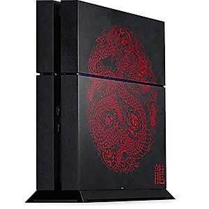 Skinit Decal Gaming Skin for PS4 Console - Officially Licensed Skinit Originally Designed Red Dragon Design