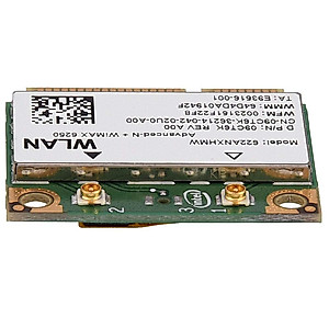 2.4G/ 5G Dual Band Wireless, 300Mbps AC 802.11 A/B/H/G/N Half Height Mini PCI-E WiFi Network Card for Intel 6250 WiMax Compatible with DELL/Asus/Toshiba/Acer