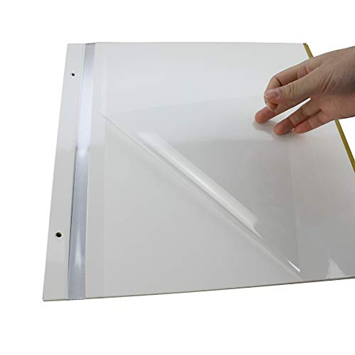 Refill Pages Only for Large Size Photo Album, Length 12.4 x Width 12.8 (Inches),10 Sheets (20 Pages), Not for Medium Size Album