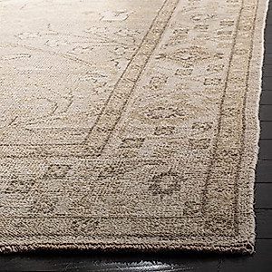 Safavieh Izmir Collection 10' x 14' Gold/Ivory IZM134D Hand-Knotted Traditional Premium New Zealand Wool Living Room Dining Bedroom Area Rug