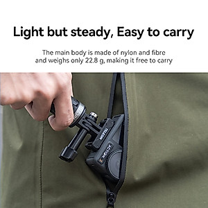 TELESIN Magnetic Adapter Mount for DJI Action 4/3 Quick Release Adapter with Connection Adapter - DJI Accessories, Attachable Tripod, Vlogging