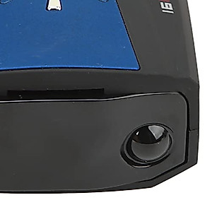 Car Radar Detector, Dc 12v Long Range Laser Radar Detector with 360 Degree Protection, Voice Alerts and and Speed Camera Alerts Vehicle Electronics Car Speed Detector Radar for Police(Blue)