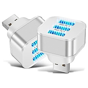 #Oddd9B 2022 Portable 3 Port USB Mobile Phone Charger USB Extender Charger Adapter Charging Plug Station Base Head Home Offic