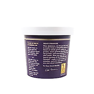 Bobs Red Mill Blueberry Hazelnut Oatmeal Cup, 2.5 Ounce (Pack of 12)