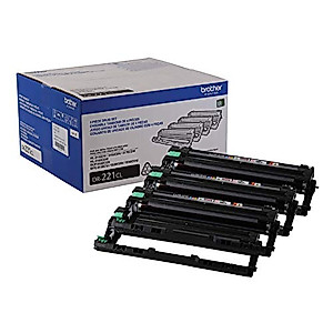 Brother Genuine-Drum Unit, DR221CL, Seamless Integration, Yields Upto 15,000 Pages, Color