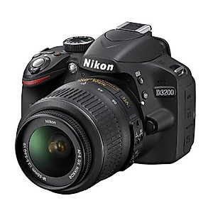 Nikon D3200 24.2 MP CMOS Digital SLR with 18-55mm f/3.5-5.6 AF-S DX VR NIKKOR Zoom Lens (Import)