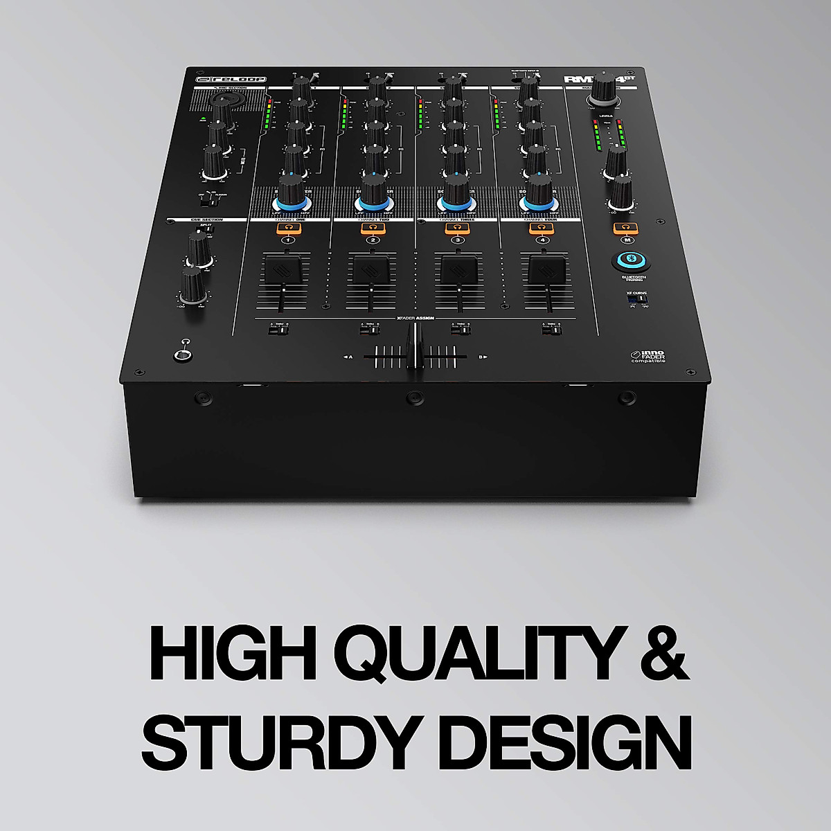 Reloop RMX-44BT 4-Channel Bluetooth DJ Club Mixer