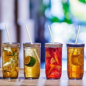 100 White Biodegradable Paper Straws co-Friendly Biodegradable Drinking Straws Bulk for Party Supplies, Bridal/Baby Shower, Birthday, Mixed Drinks, Weddings, Restaurant, Food Service, Drink Stirrer