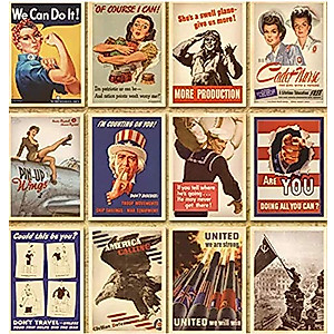2 set Vintage Retro Old Travel Postcards for Worth Collecting, Collectable Vintage Postcards Bulk Pack, 64 Pcs