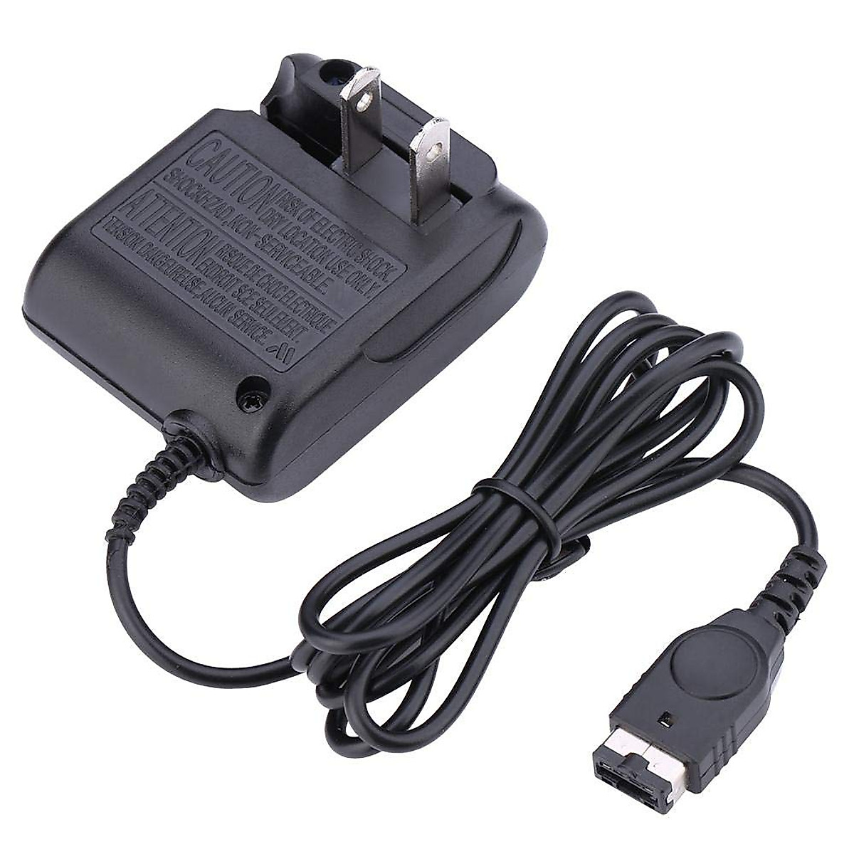 AC Adapter for Gameboy, NDS Connection Charger Adapter for SP, Reverse Circuit Protection Lightweight Portable for GBA for Gameboy Game Console Travel