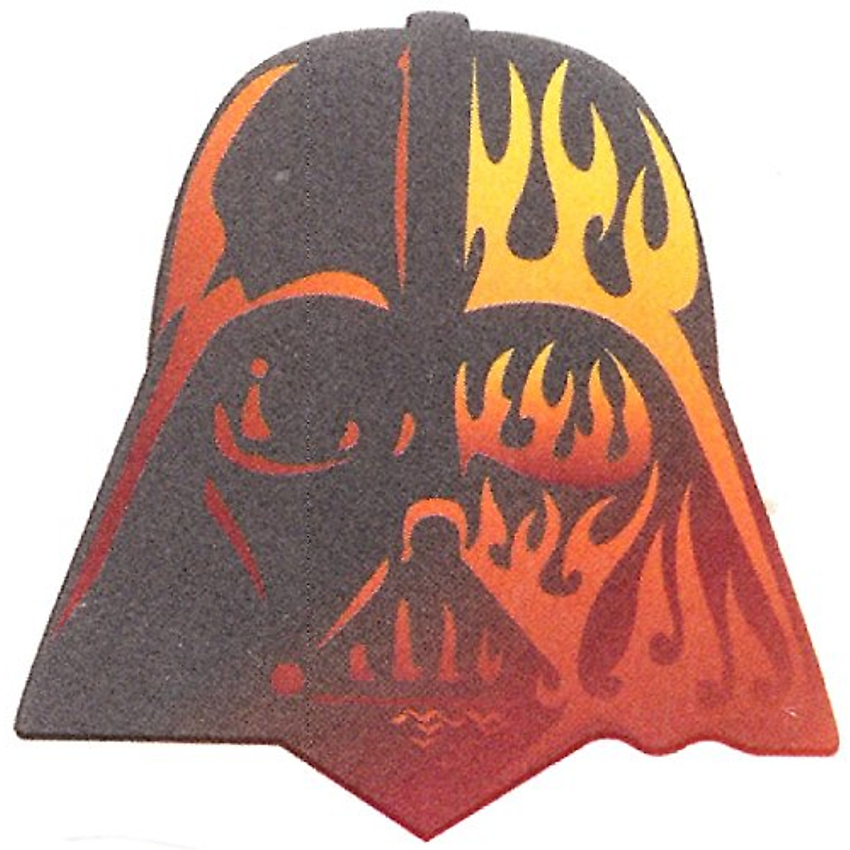 2 Inch Darth Vader Sith Mask Anakin Skywalker Jedi Star Wars Dark Side Classic Episode Iv Removable Wall Decal Sticker Art Home Decor Kids Room-1 3/4 Inches Wide by 1 3/4 Inches Tall